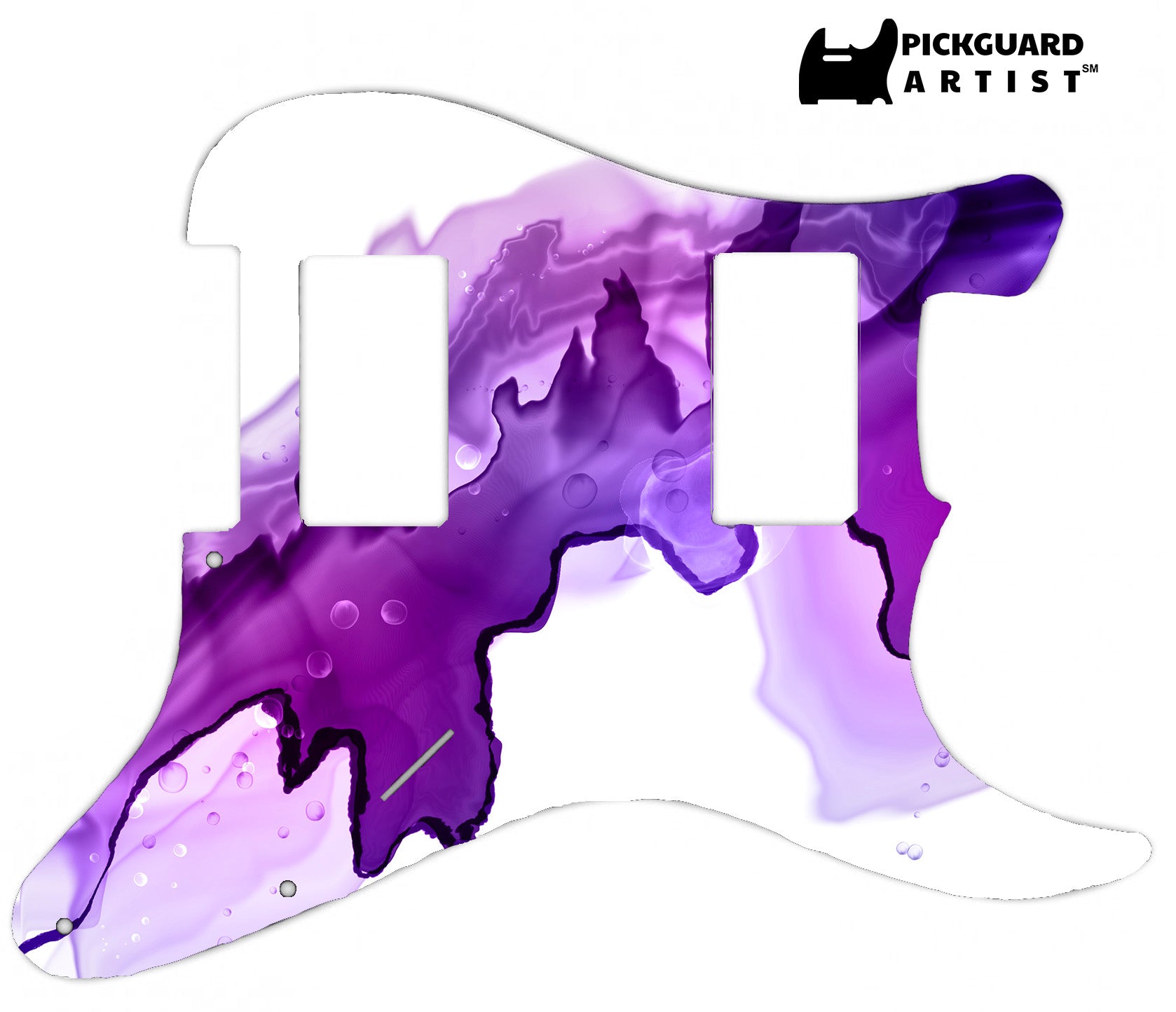 Purple Haze Pickguard for Fender Stratocaster **PRINTING ONLY ...